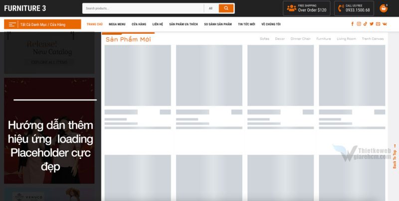 Hướng dẫn thêm hiệu ứng Placeholder loading cho sản phẩm ...